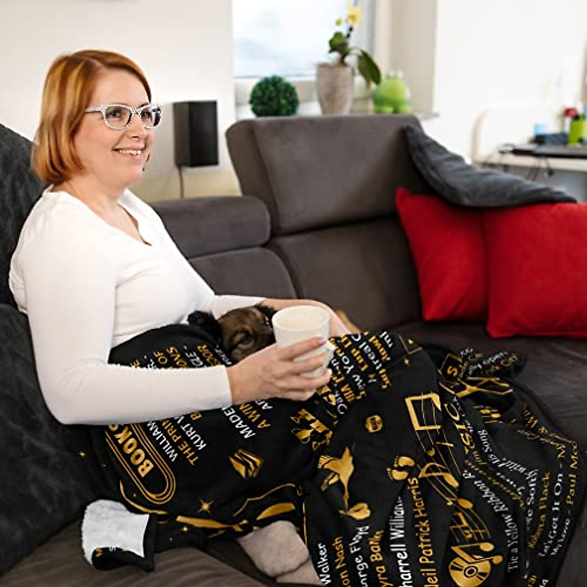 Antonia Bellamy 50th Birthday Gifts for Women Men, Happy 50th Birthday Gift Ideas Blanket 60’’X50’’, 1973 Birthday Gifts for Women, 50th Birthday Decorations, Turning 50 Year Old Birthday Gifts