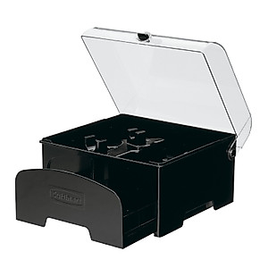 Cuisinart FP-12DCN Elite Collection 2.0 12-Cup Food Processor, Die Cast & FP-12BKSC Elite Collection 12-Cup Accessory Storage Case for Food Processors, Black