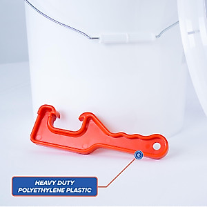 ePackagesupply Plastic Bucket Lid Opener for Paint Cans, 3.5 Gallon, 5 Gallon and 7 Gallon Buckets, Home and Industrial Use (1)