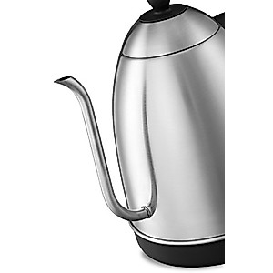 Osaka, 1.5 Liter Electric Quick Boil Gooseneck Water Kettle for Drip Coffee – Accurate Flow Control And Fully Stainless Steel Interior Tea Kettle - Perfect For Manually Brewed Pour Over Coffee and Tea