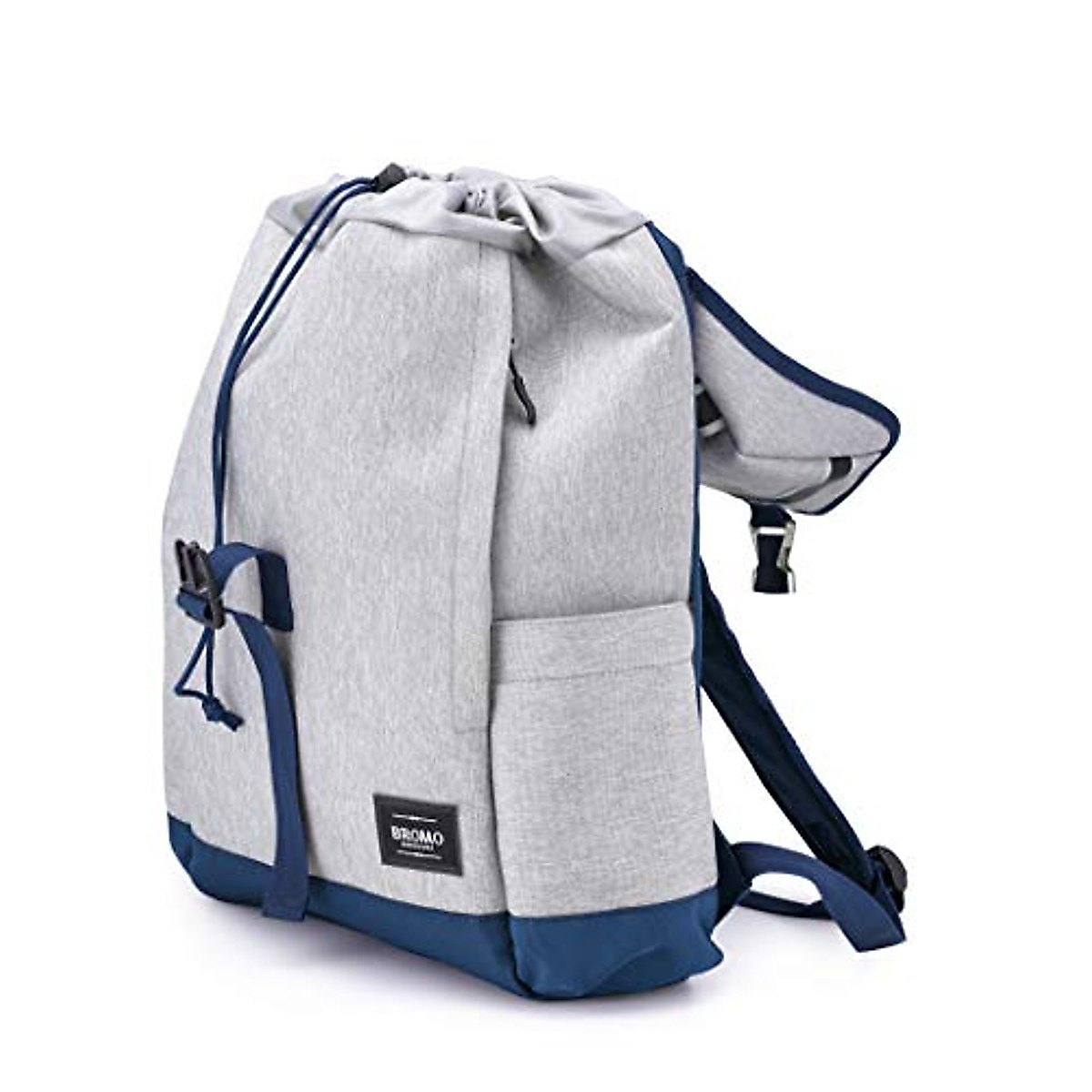 BROMO BARCELONA - Travel Backpack Laptop Case 15 inch - Water Resistant - multi-pocket - Grey