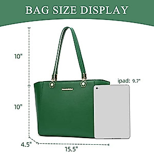 Montana West Purses for Women Tote Purse Shoulder Bag Vegan Leather Top Handle Satchel Bag,MWC-096GN