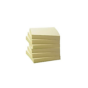 975 Supply 3 x 3 Yellow Sticky Notes - 6 Pads