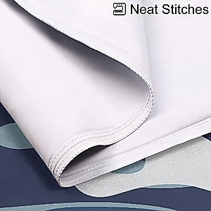 Camo Blue Forest Texture Satin Pillow Cases Silk Satin Pillowcase for Hair and Skin Standard Set of 2 Super Soft Silk Pillowcase with Envelope Closure (20x26 in)