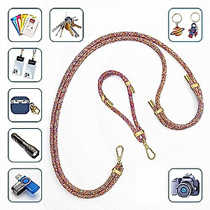Lawonda 2 Pads Phone Lanyard Adjustable Crossbody Cell Phone Strap Universal Phone Wrist Lanyard 2pcs Phone Patch Tether Tab
