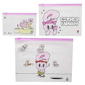 Esther Bunny Slim Pouch Set, 1 Set, Punky Sugar
