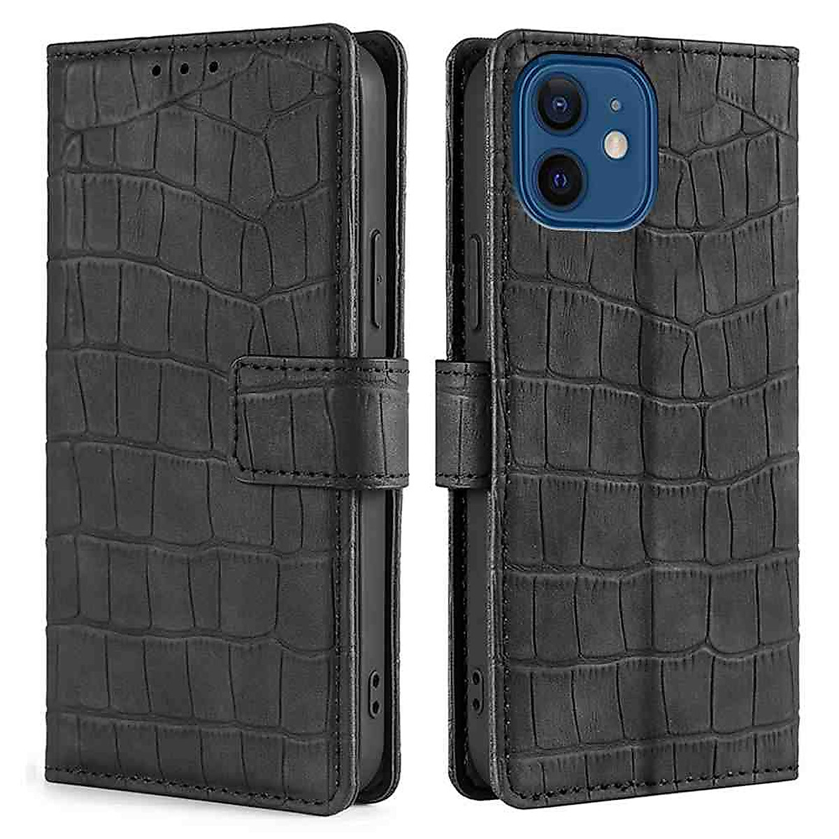 BANLEI2U Phone Cover Wallet Folio Case for Samsung Galaxy S9 Plus, Premium PU Leather Slim Fit Cover for Galaxy S9 Plus, Shock Resistant, Black