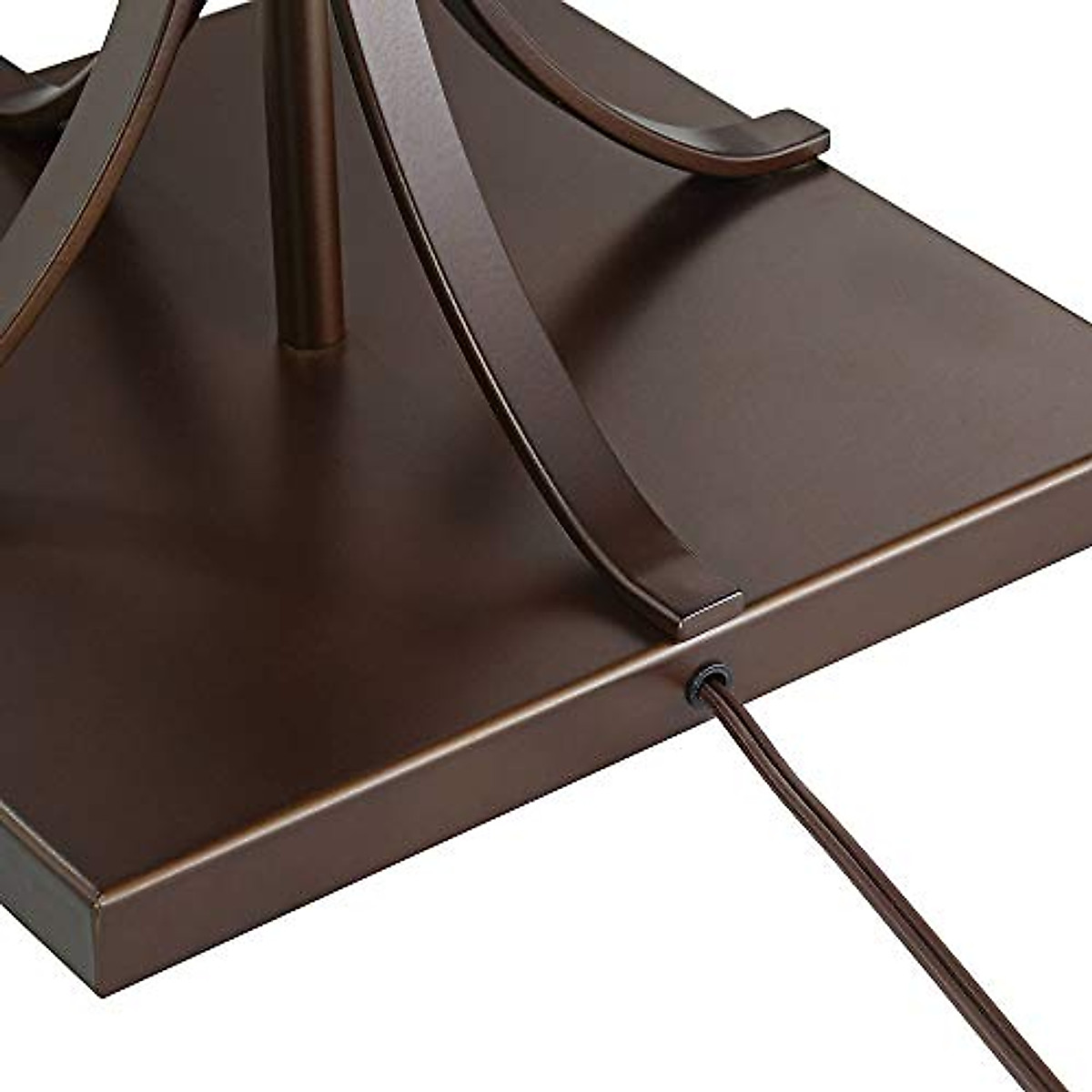 Franklin Iron Works Duarte Mission Rustic Farmhouse Style Standing Floor Lamp 61.75" Tall Oil Rubbed Bronze Metal Tapering Square Light Mica Shade Decor for Living Room Reading House Bedroom Home