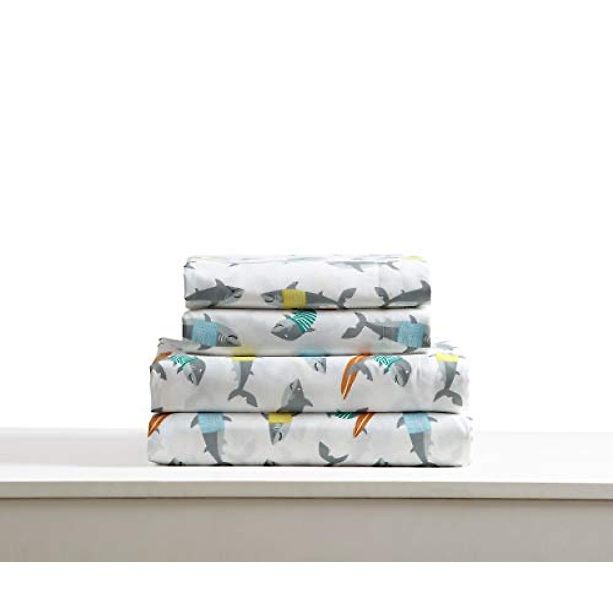 Kute Kids Super Soft Sheet Set- Cozy Light Children's- Winter/Summer All-Season Comfort, Micro Fiber for Boys & Girls Bed- Pillowcase(s); Available in Toddler, Twin, Full & Queen