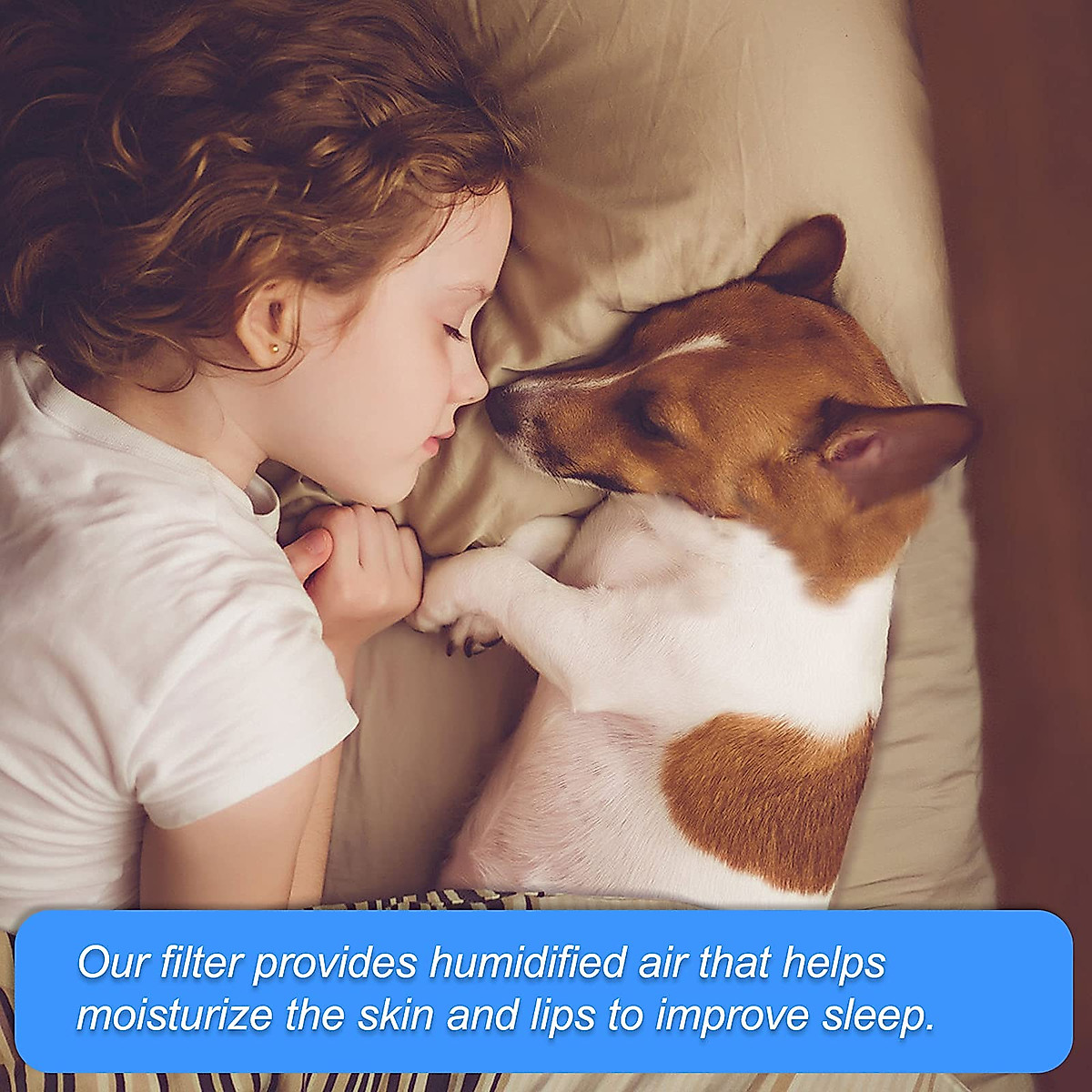 YUEFENG Humidifier Filter for Vicks WF2 Humidifier V3100, V3500, V3500N, V3600, V3700, V3800, V3850, V3850JUV, V3900, V3900JUV, VEV320, 3020, ECM-250i, ECM-500, WA-8D, Replacement WF2 Filter (3)