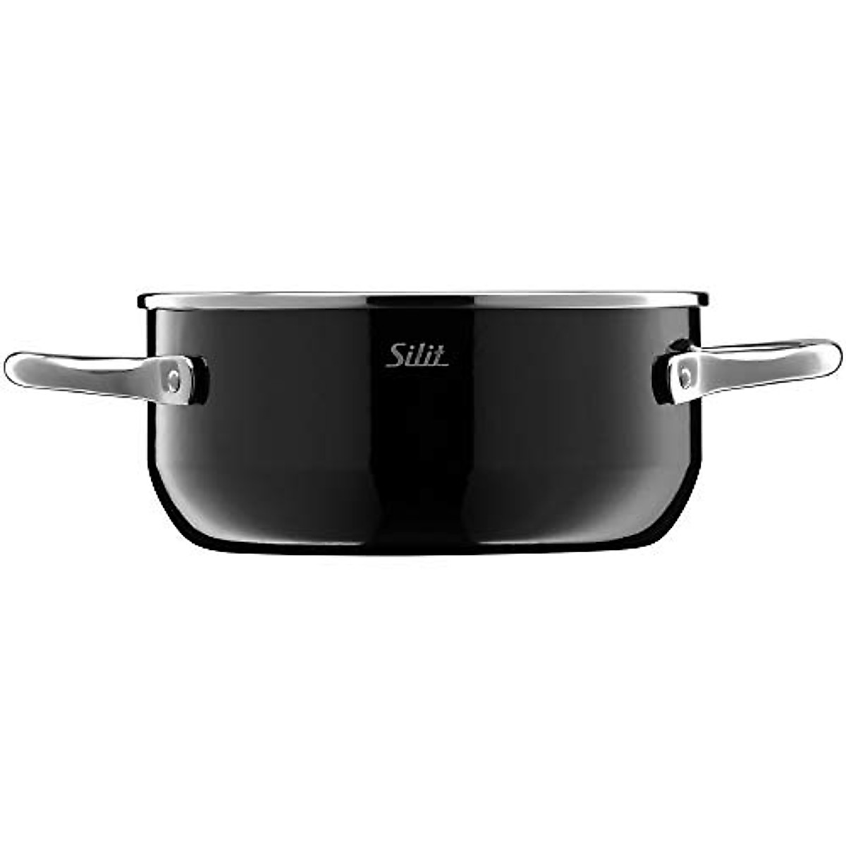 Silit Elegance Line Kochtopf mit Glasdeckel 16 cm Stewing pot 1.3 l, 1,3l, 16cm