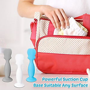 6 Pack Baby Diaper Cream Spatula Applicator Soft Silicone Baby Butt Paste Spatula Diaper Rash Cream Brush for Baby Newborn (Small)