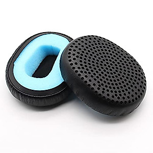 Riff Replacements Earpads Protein Leather Memory Foam Repair Parts Compatible with Skullcandy Riff On-Ear Headphones (Black)
