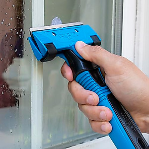 Unger 987300, 12 inch Professional 4" All-Purpose Scraper Replacement Blades (10 pack), Window, Glass, & Floor Scraper, Adhesive, Paint, Sticker, and Gum Removal, Dual-Sided, 10 Count