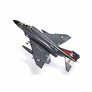 Corgi Diecast Mcdonnell Douglas Phantom FG.1 HMS Ark Royal 1:48 Military Aircraft Display Model AA27901, Black