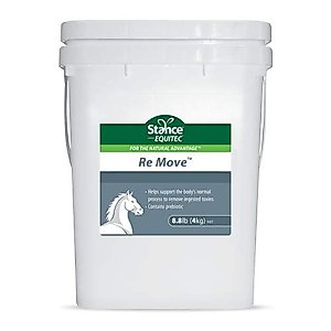 Stance Equitec Re Move - Horse Supplements That Support The Body's Normal Process to Remove Ingested Toxins, Contains Probiotics - 8.8 lb