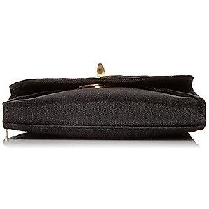 Baggallini womens Gold International Athens Rfid Crossbody Black W/Sand Wallet, Black/Sand, One Size US