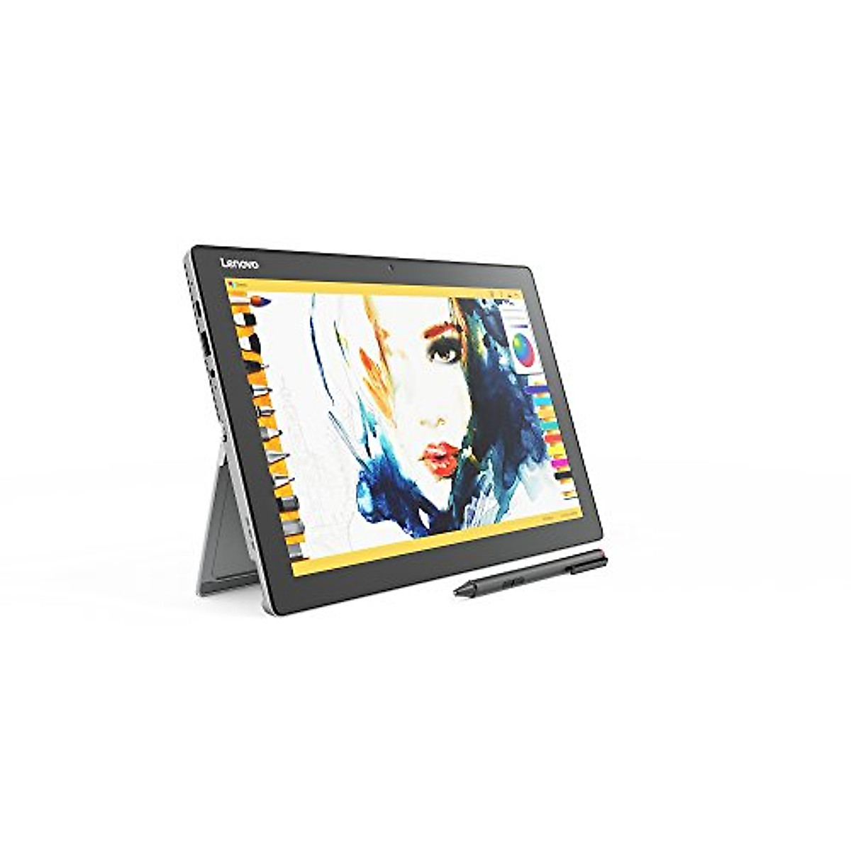 Lenovo IdeaPad Miix 510, 12.2-Inch Windows Laptop, 2 in 1 Laptop, (Intel Core i5, 2.3 GHz, 8 GB DDR4 RAM, 256 GB, Windows 10), Black, 80U10068US