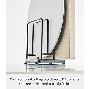 Yamazaki Home Tower Kitchen Multi Eco Stand - Multifunctional Compost Bag And Small Bottle Holder - Small - Steel