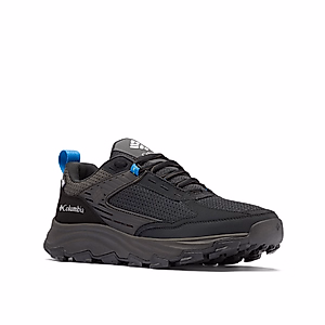 Columbia Men's Hatana Max Outdry Hiking Shoe, Black/White, 11.5