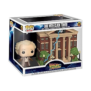 Funko Pop! Town: Back to The Future - Doc with Clock Tower