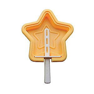 Tovolo Stackable Star Pop Molds Set of Four for Making Mess-Free Frozen Treats