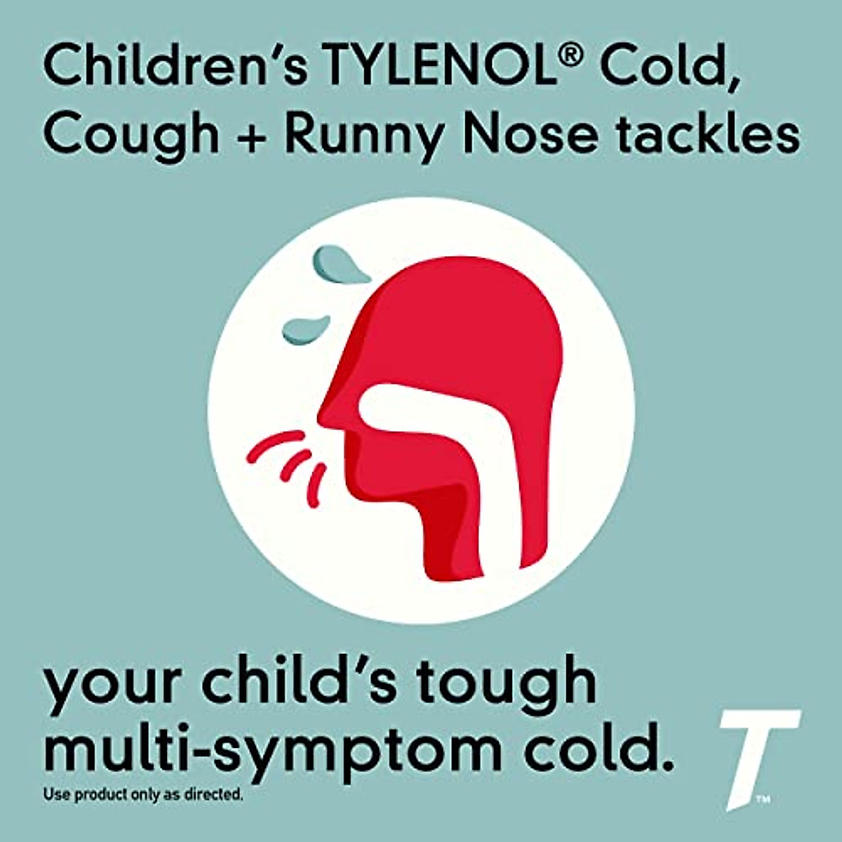 Tylenol Children's Cold + Cough + Runny Nose Oral Suspension, Grape, 4 Fl. Oz