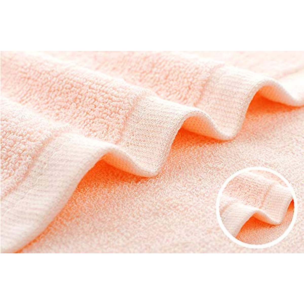 Tosnail 20 Pack 10" x 10" Ultra Soft Bamboo Fiber Baby Bath Washcloths and Towels - Assorted 5 Colors