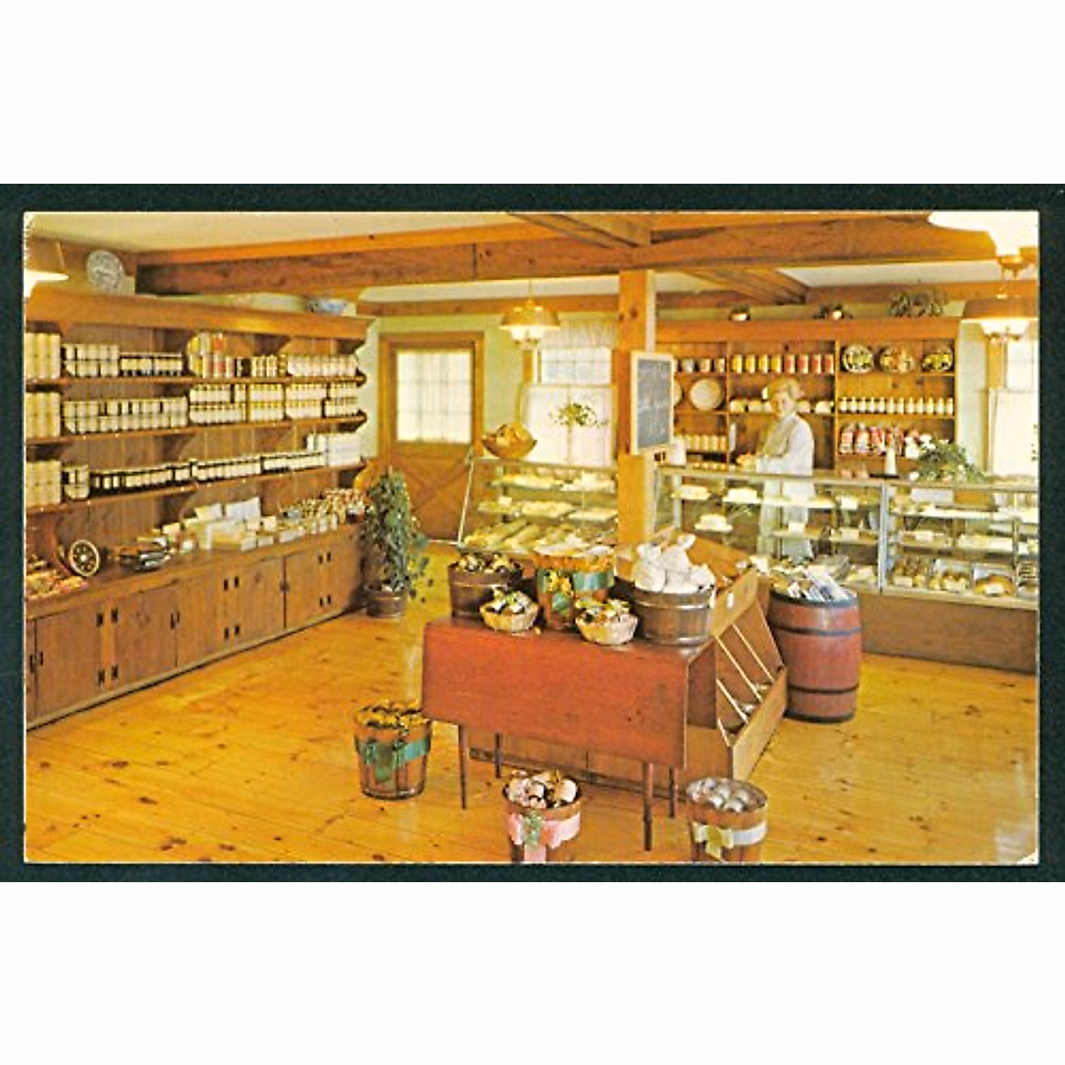 Bake Shop Publick House Common Sturbridge Massachusetts 18th Century Bakery Postcard