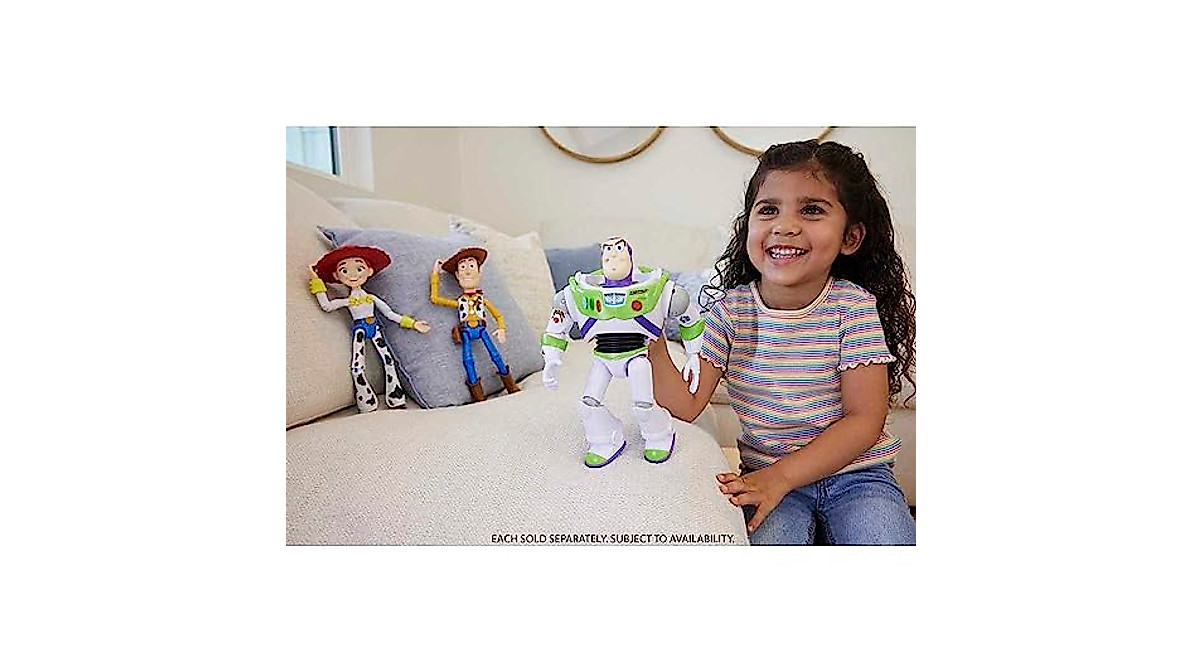 Buzz Lightyear Large Action Figure - 12" Posable Toy