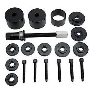 BTSHUB 19pcs Front Wheel Hub Drive Bearing Removal Install Puller Tool Kit Universal