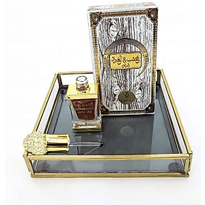 KHASHAB & OUD WHITE from ARABIYAT, Non Alcoholic Concentrated Perfume Oil or Attar for Unisex, 12 ml