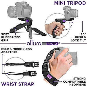 Tamron 20mm f/2.8 Di III OSD M 1:2 Lens for Sony E with Altura Photo Essential Accessory Bundle