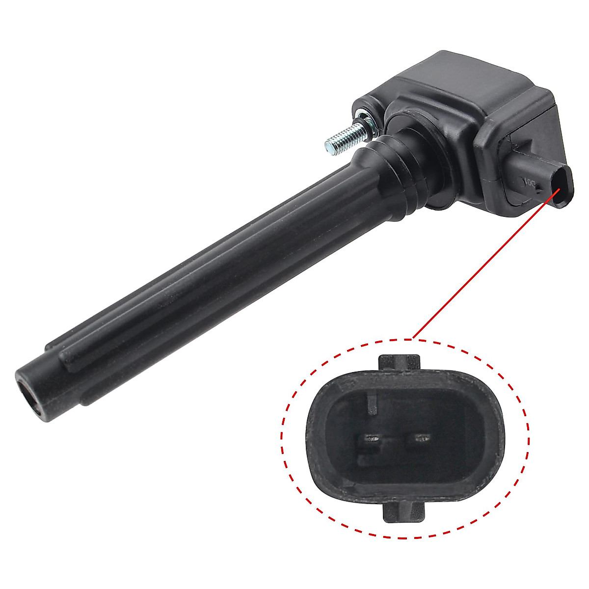 AUTOKAY Ignition Coil & NGK Platinum Spark Plug Set of 6 for Chrysler for Dodge for Jeep Ram UF648