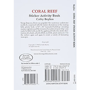 Coral Reef Sticker Activity Book (Dover Little Activity Books Stickers)