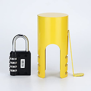 Outdoor Faucet Cover, Outdoor Faucet Lock -Multifunctional Protective Cover for faucets and valves, Prevent Water Stealing ( with Password Padlock)