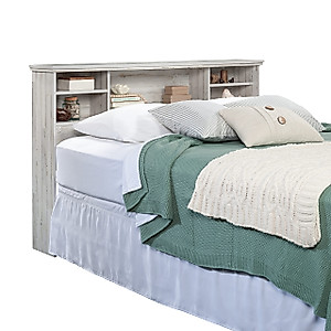 Sauder River Ranch Full-Queen Headboard, White Plank Finish