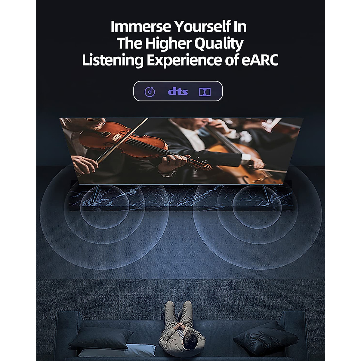 8K HDMI 2.1 Cables, High Speed HDMI Cords Support to 48Gbps 4K @120Hz 8K @60Hz DTS:X HDR10 HDCP 2.2 & 2.3 for Sony Samsung LG TCL HDTVs,Roku TVs,PS5,Blu-ray,RTX 3090 (8K 25FT HDMI Cables)