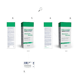 Dulàc - Varicose Veins Treatment for Legs, Cream for Circulation and Spider Veins, Cooling Effect Diosmin and Horse Chestnut Cream for Leg Swelling Relief - Omniven Gambe Relaxing Leg Cream 5.07 Fl Oz