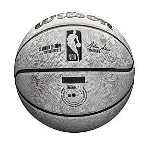 WILSON NBA Alliance Series Basketball - Platinum Edition, Size 7-29.5"