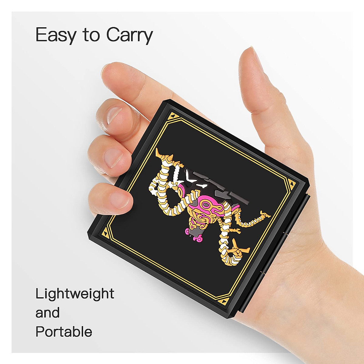 UFOPETIE 12 in 1 Game Card Case for Nintendo Switch Zelda Switch Game Case for Nintendo Switch Game Storage,Compatible with Nintendo Switch Game Card Case