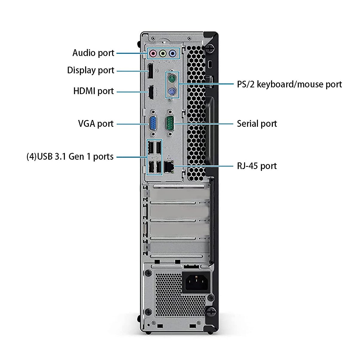 Lenovo ThinkCentre M910S SFF Desktop Computer, Intel Quad Core i5-6500 up to 3.6GHz, 16GB DDR4, 512GB SSD, WiFi, BT, VGA, DP, Wireless Keyboard&Mouse, Windows 10 Pro 64 Bit (Renewed)