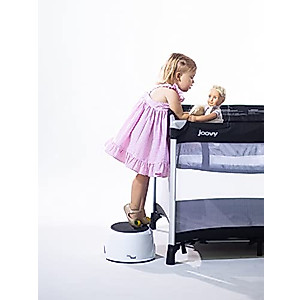 Joovy StepTool, Toddler Step Stool, Holds Up To 300 lbs, White