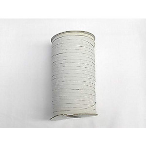3/8" White Braided Elastic 10 Yard Bundle