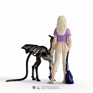 Schleich Wizarding World of Harry Potter 2-Piece Set with Luna Lovegood & Baby Thestral Collectible Figurines for Kids Ages 6+