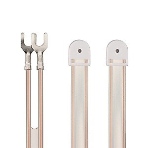 Bingfu FM Dipole Antenna 300 Ohm FM Antenna with 2 Pin Bare Wire Twin Lead for Indoor Digital HD Radio Table Top FM Radio Home Stereo Receiver AV Audio Video Home Theater Receiver HDTV TV Tuner