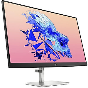 HP U32 4K HDR Desktop Monitor 31.5 Inch IPS 60Hz, 400 Nits, VESA Mountable, Adjustable Stand, Low Blue Light, Anti-glare, Tilt, Swivel Adjustment, Pivot Rotation for Computer Laptop Display (Renewed)