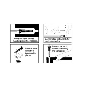 Wiha 40010 | Magnetizer Demagnetizer , Black