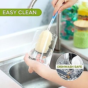 STARSIDE 20 oz Glass Food Storage Containers with Bamboo Lid,Set of 9 Glass Pantry Storage Containers,Kitchen Glass Jars with Airtight Bamboo Lids,Borosilicate Glass Canisters Sets