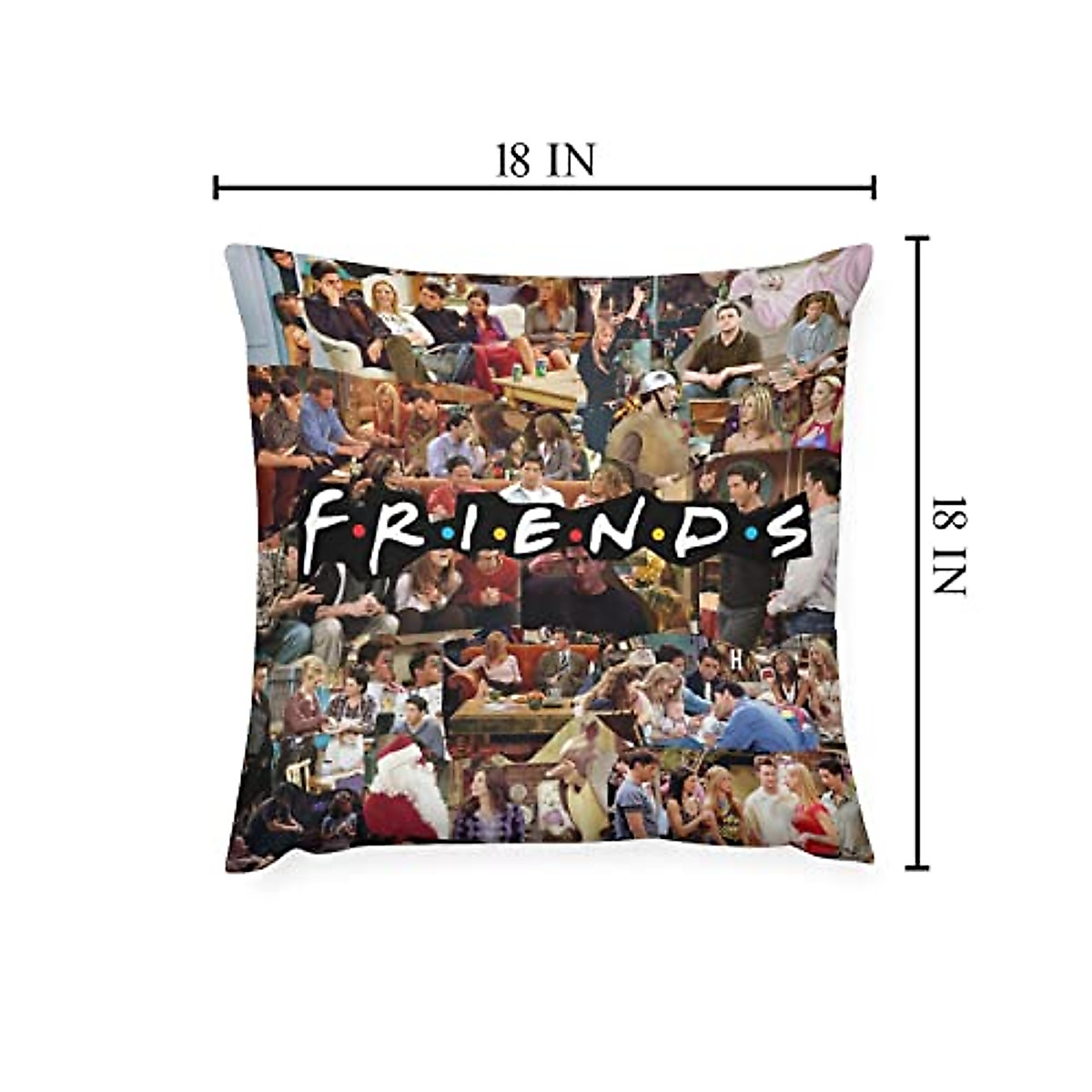 Aozksog Flannel Blanket with Short Plush Pillowcase 50x60-Inch